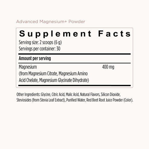 Advanced Magnesium+ Powder - Raspberry Lemonade – JSHealth Vitamins US