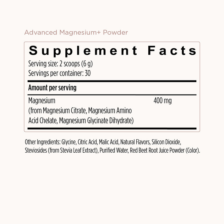 Advanced Magnesium+ Powder - Raspberry Lemonade – JSHealth Vitamins US