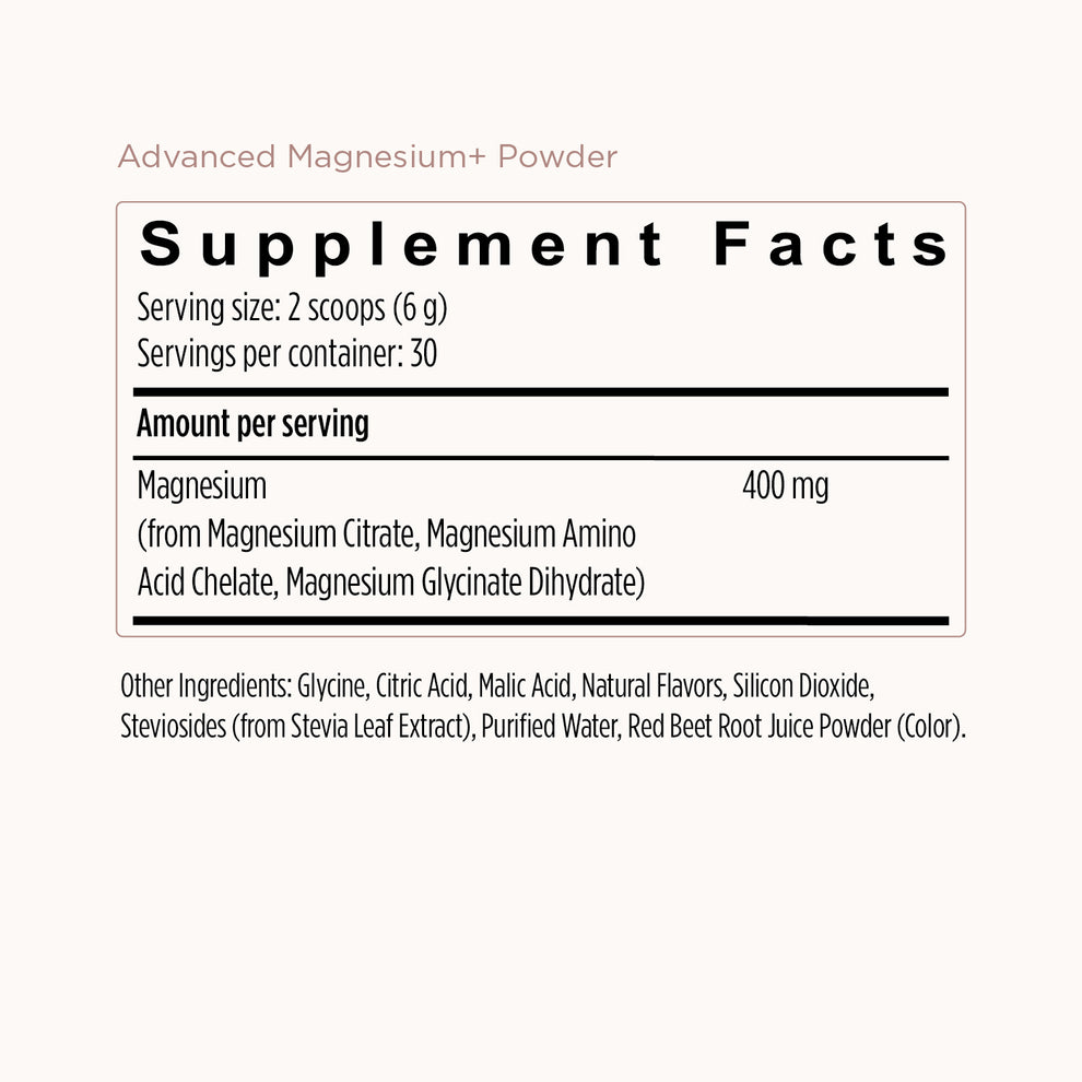 Advanced Magnesium+ Powder - Raspberry Lemonade – JSHealth Vitamins US
