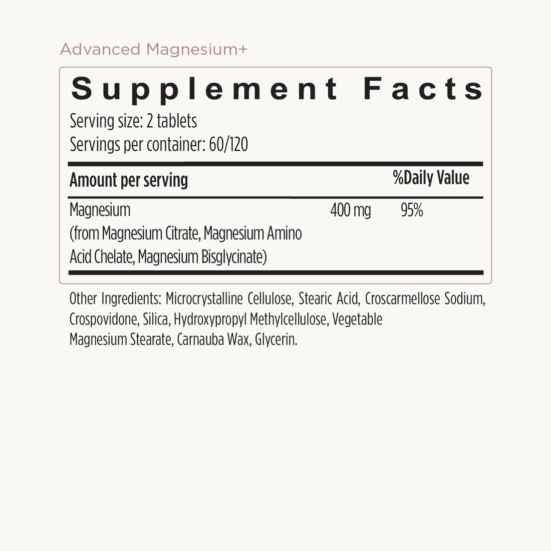 Advanced Magnesium+ Formula – JSHealth Vitamins US