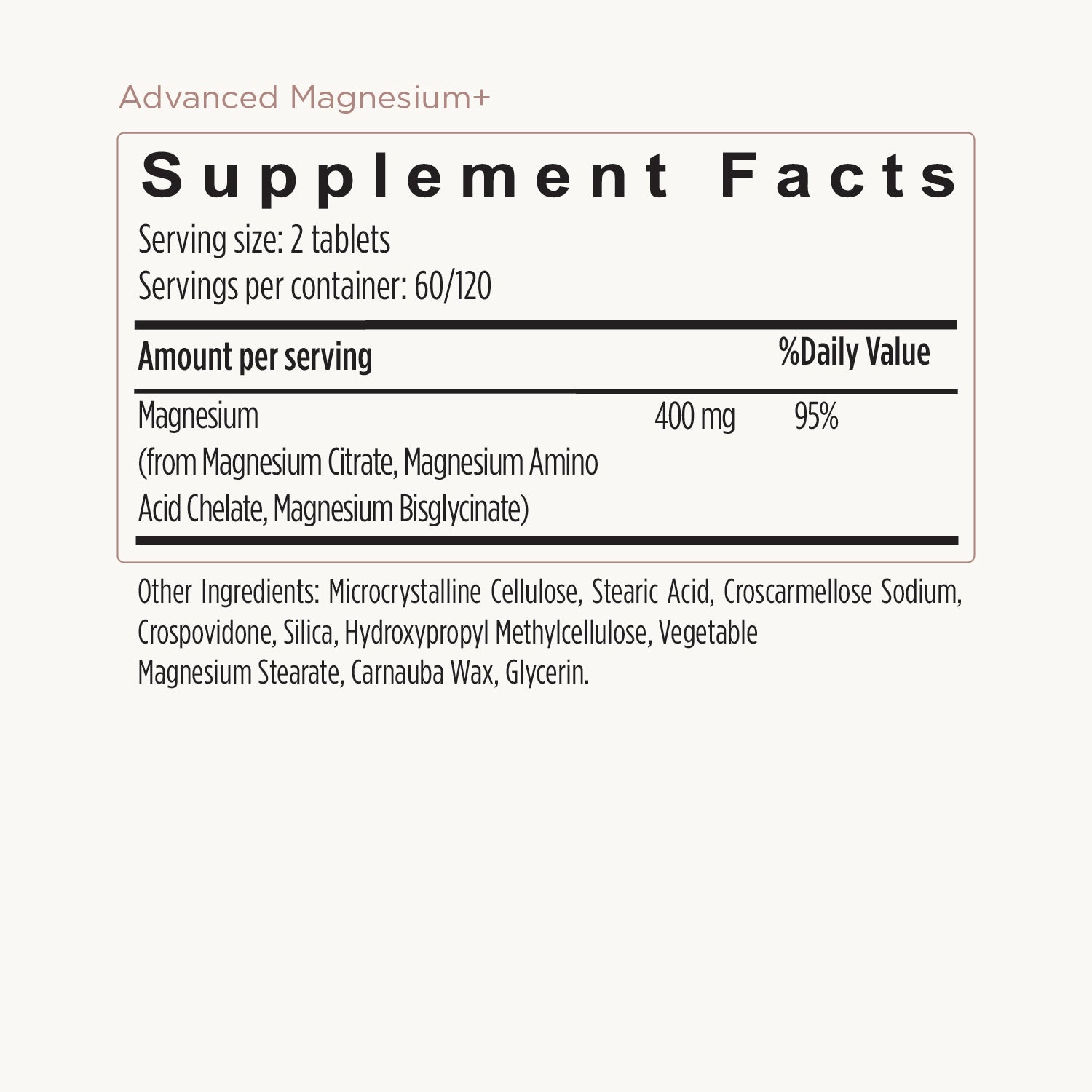 Advanced Magnesium+ Formula – JSHealth Vitamins US