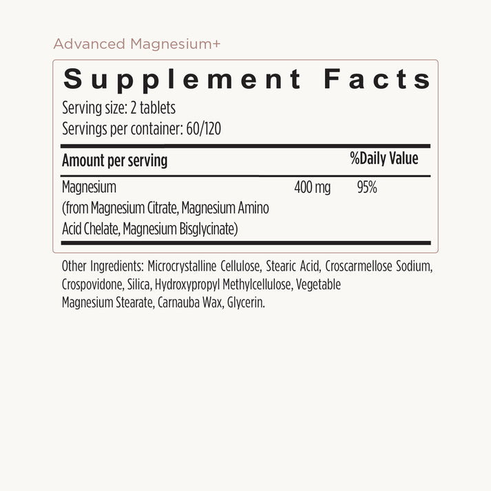 Advanced Magnesium+ Formula – JSHealth Vitamins US