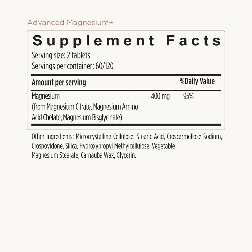 Advanced Magnesium+ Formula – JSHealth Vitamins US