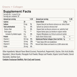 Greens + Collagen Powder - 195g – JSHealth Vitamins US