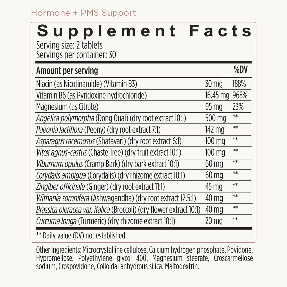 PMS Support Vitamins - 60 Tablets - JSHealth Vitamins US