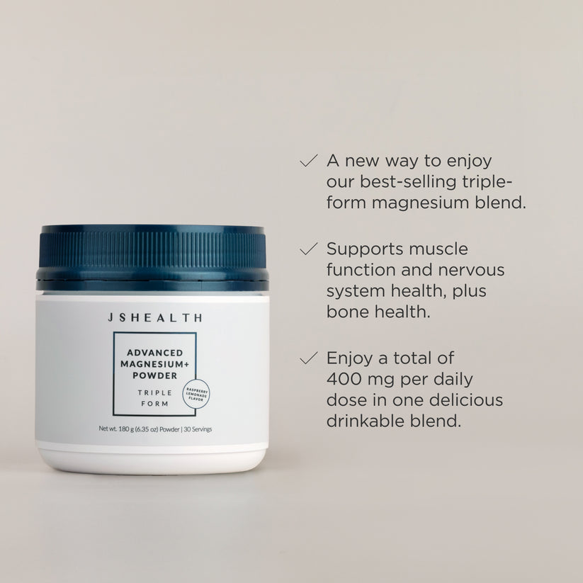 Advanced Magnesium+ Powder – JSHealth Vitamins US