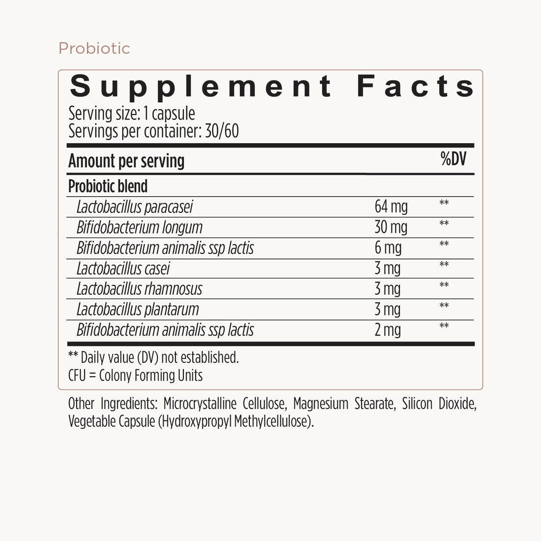 Probiotic (Multi-Strain) Formula – JSHealth Vitamins US