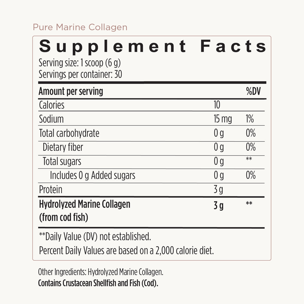 Pure Marine Collagen Formula – JSHealth Vitamins US