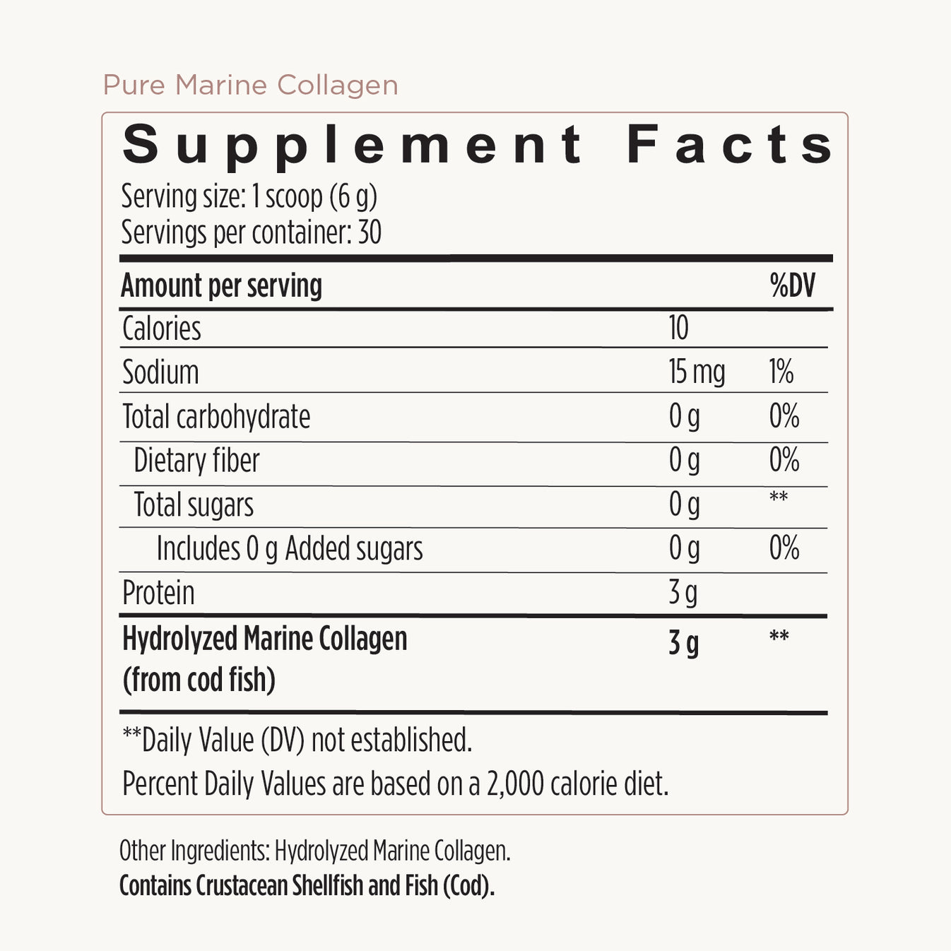 Pure Marine Collagen Formula – JSHealth Vitamins US