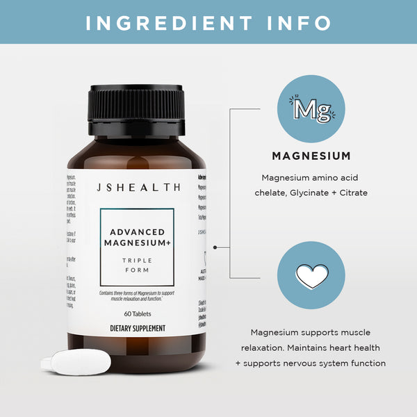 Advanced Magnesium+ Twin Pack - 2 Months Supply – JSHealth Vitamins US